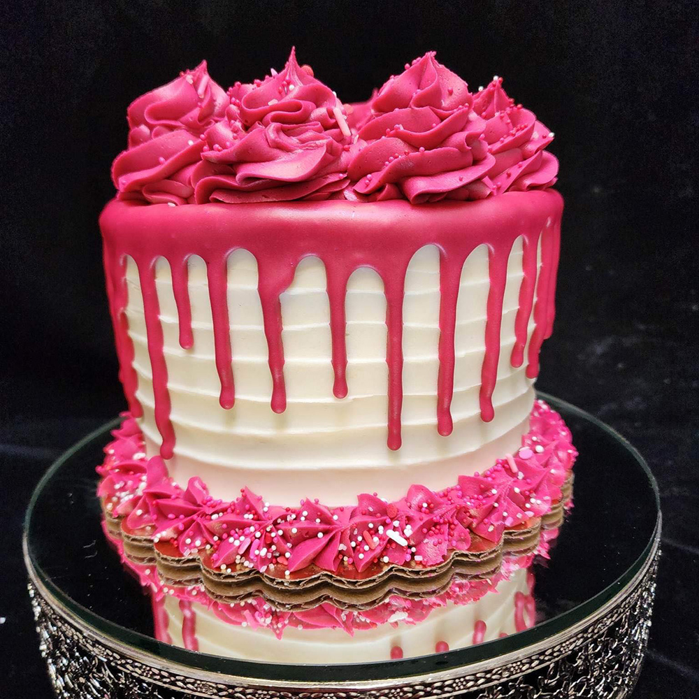 Custom Drip Cake – Michelle Ashley Custom Cakes