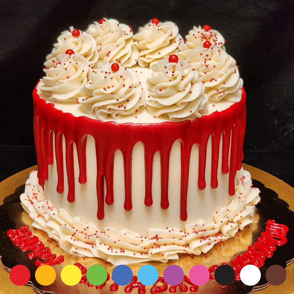 Custom Drip Cake – Michelle Ashley Custom Cakes